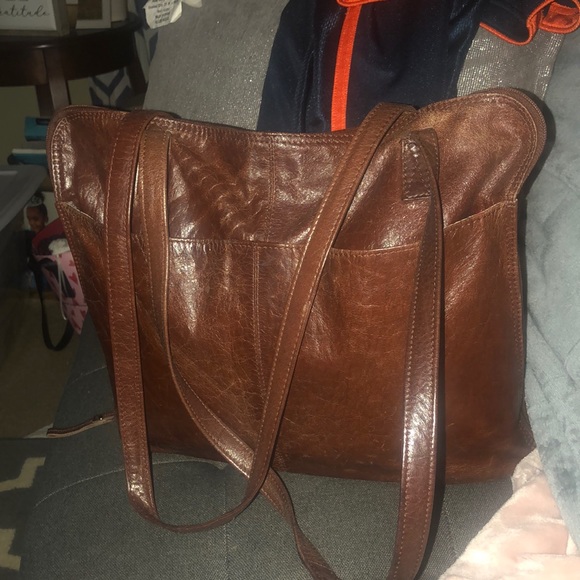 latico | Bags | Latico Leather Women Distressed Laptop Tote Bag | Poshmark